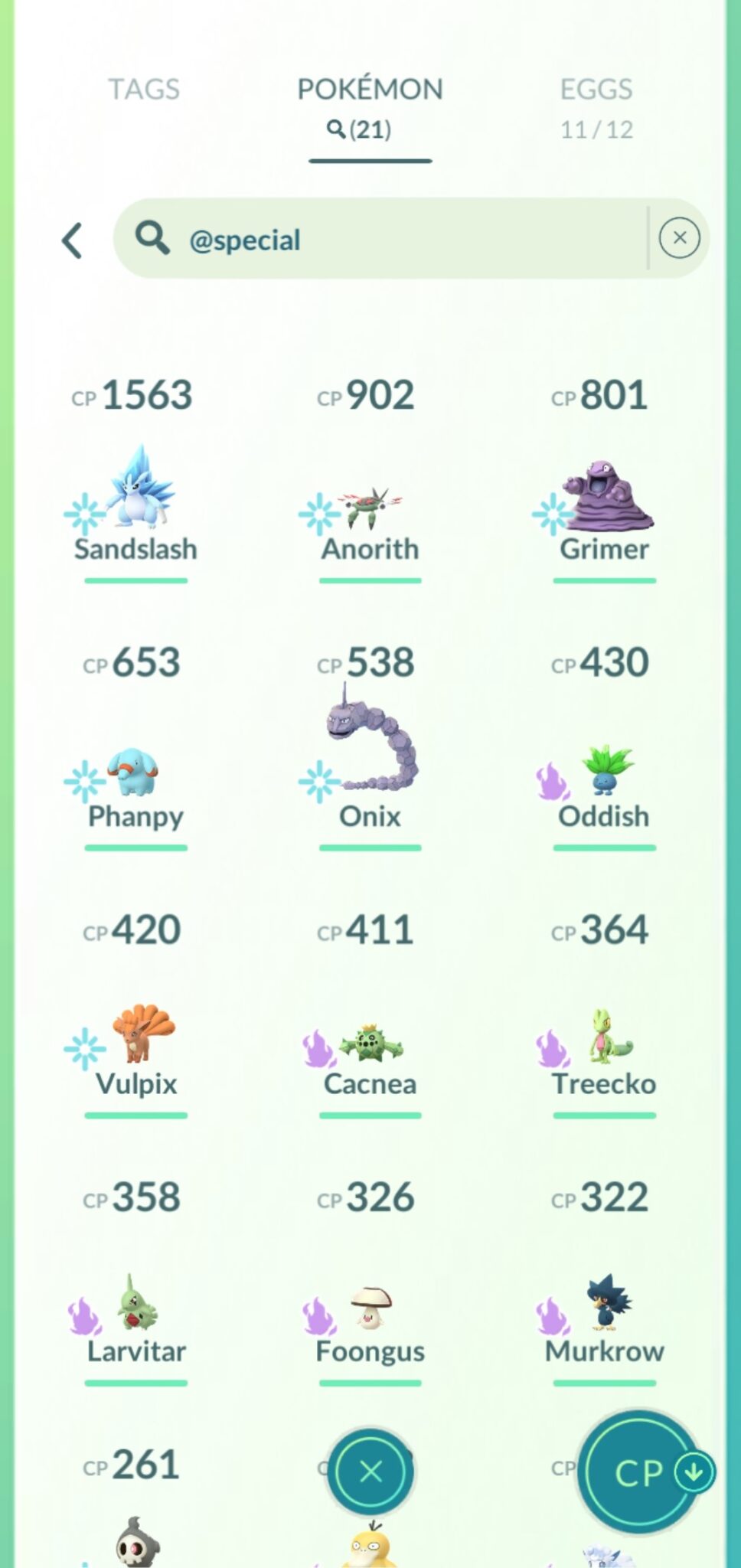 Pokémon GO Search Bar Commands - A Unique & Helpful Cheat Sheet