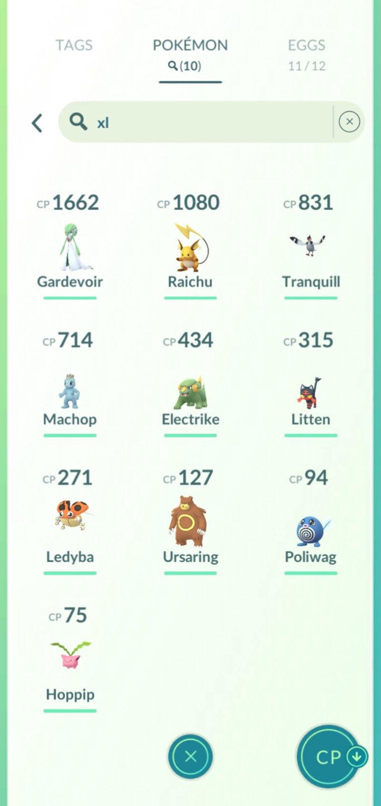 Pokémon GO Search Bar Commands - A Unique & Helpful Cheat Sheet